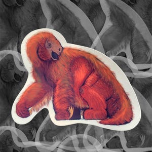 Ground Sloth 3.5” or 4” - Etsy