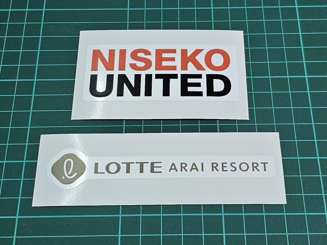 IKON Pass, Asia, 3,8inch Stickers for Laptop, Helmet, NISEKO, Lotte ...