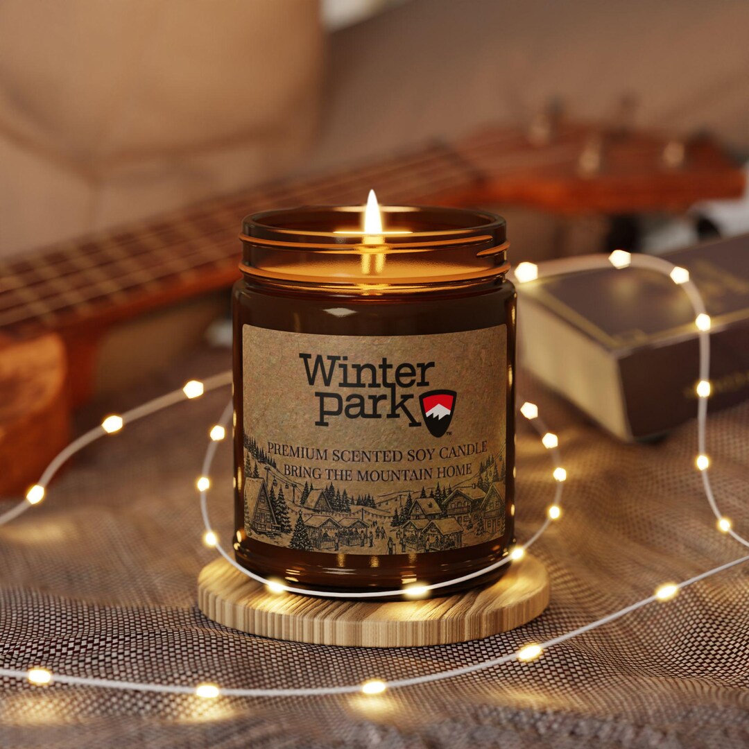 Winter Park Après Ski Candle | Epic & Ikon Pass Gift | Premium Scented ...