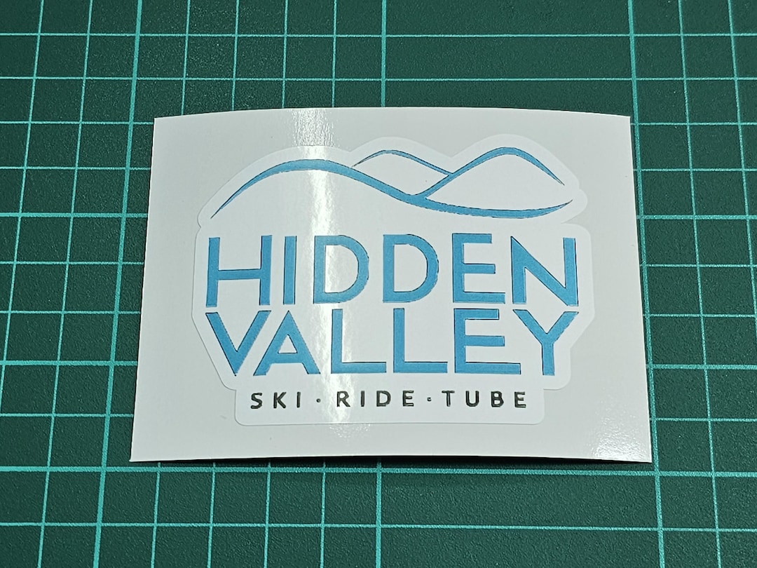 EPIC Pass, Midwest, Hiddenvally, 3-8 Inch Stickers for Laptop, Water ...