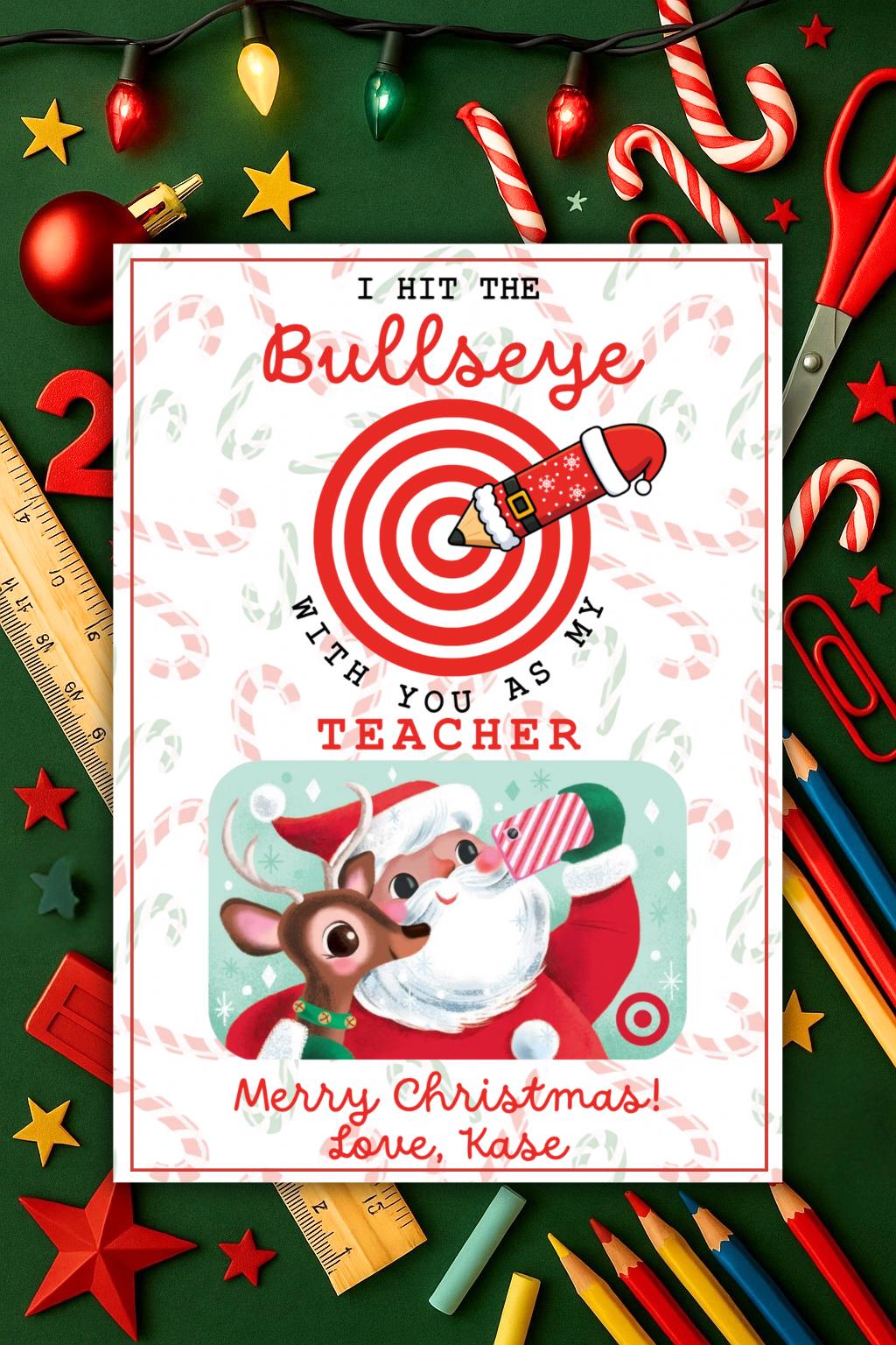 Christmas Target Gift Card Holder | Teacher Christmas Gift | Target ...