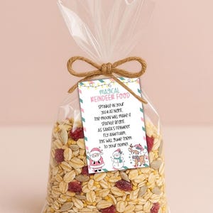 Magical Reindeer Food Printable | DIY Recipe & Poem | Christmas Eve Box ...