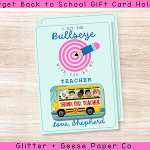 Target Gift Card Holder | Teacher Gift | Money Card | Teacher ...