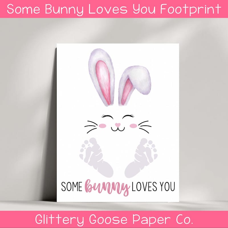 Some Bunny Loves You Craft - Etsy