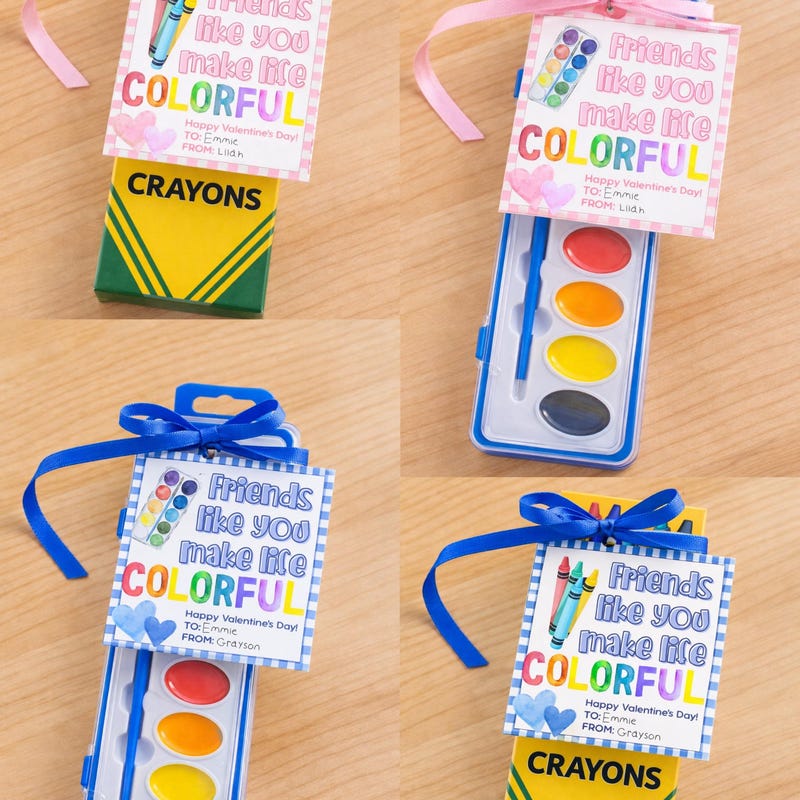 Valentines Paint Sticker - Etsy UK