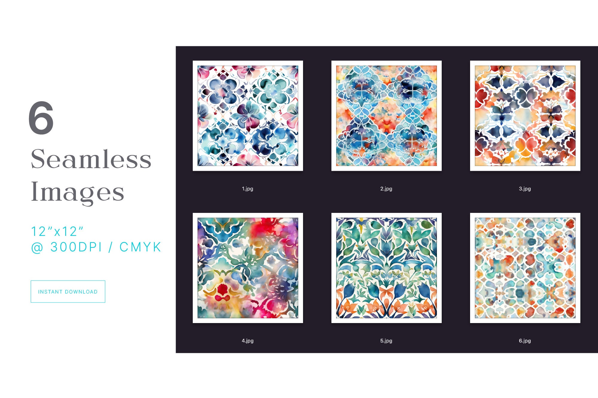 Seamless Moroccan Patterns Dye Sublimation Seamless Digital - Etsy