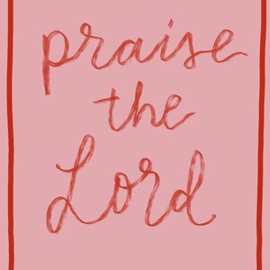 Praise the Lord Instant Download - Etsy