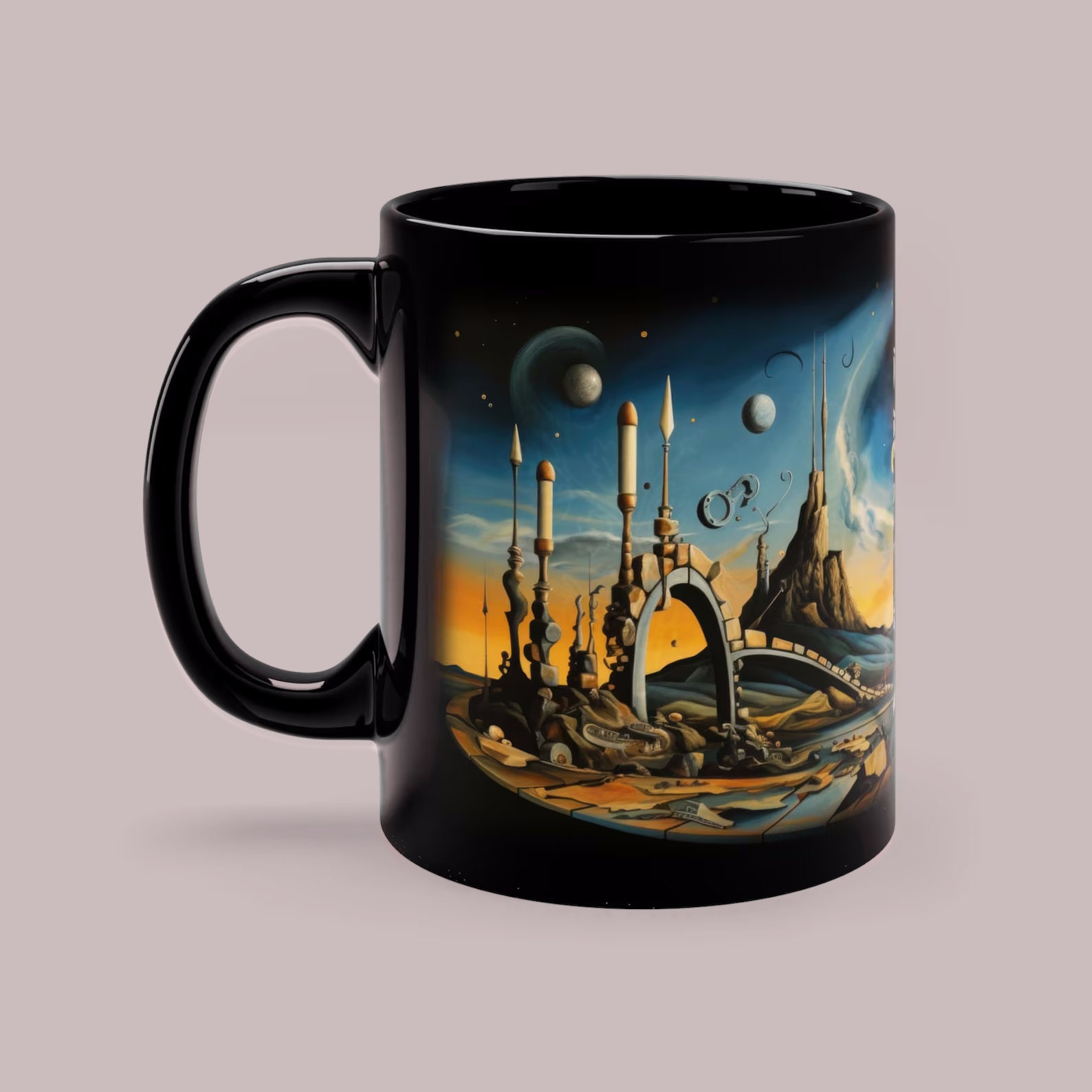 Salvador Dalí Homage Fine Art Ceramic Coffee or Tea Mug 11 - Etsy