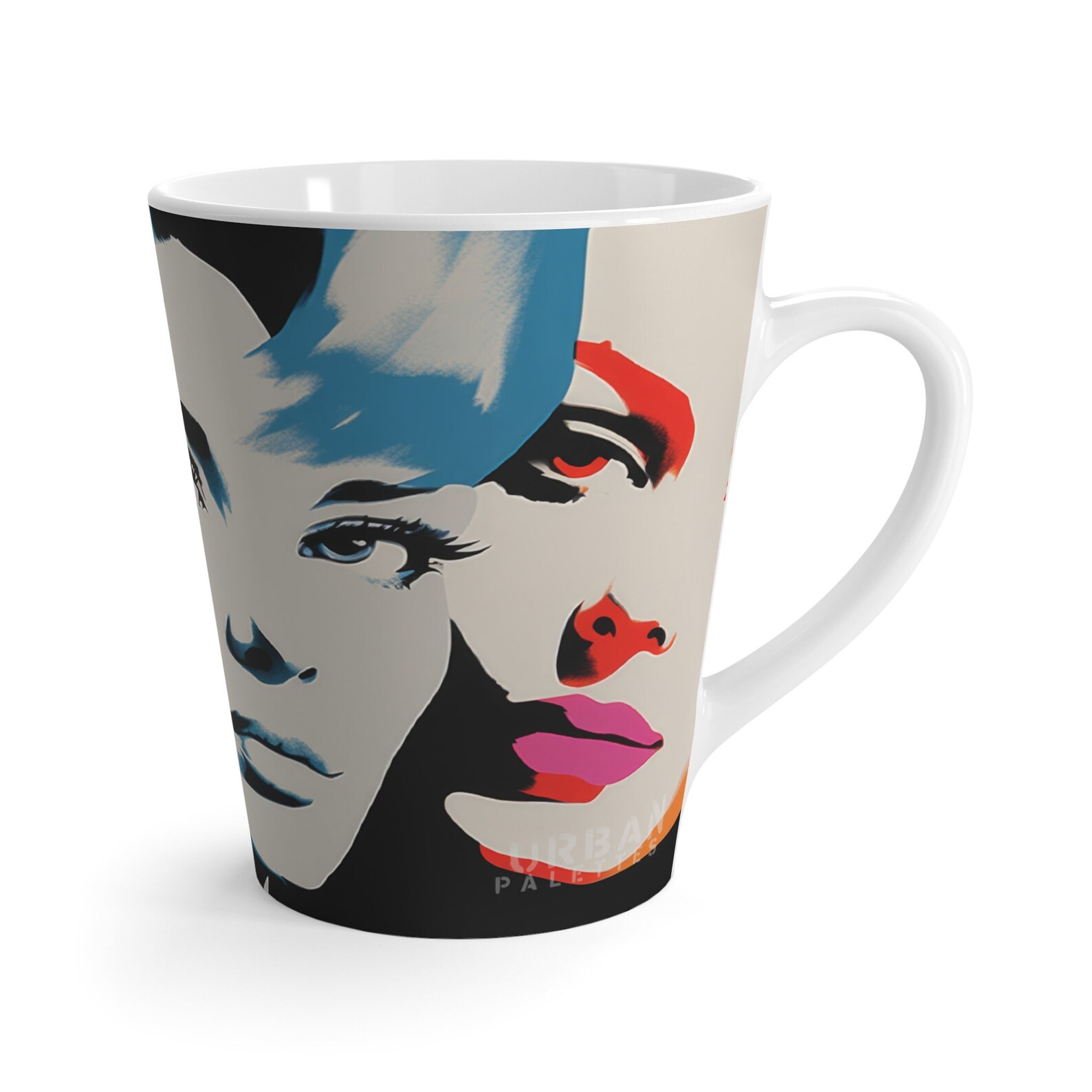Andy Warhol Homage Fine Art Ceramic Coffee Mug or Teacup or Latte Cup ...