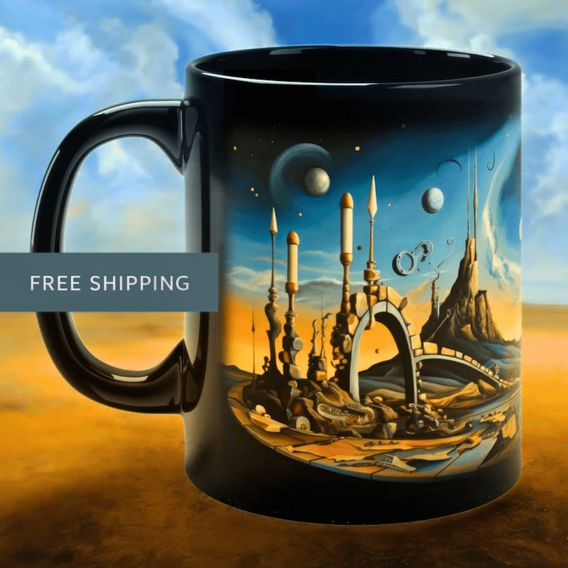 Salvador Dali Ceramic - Etsy