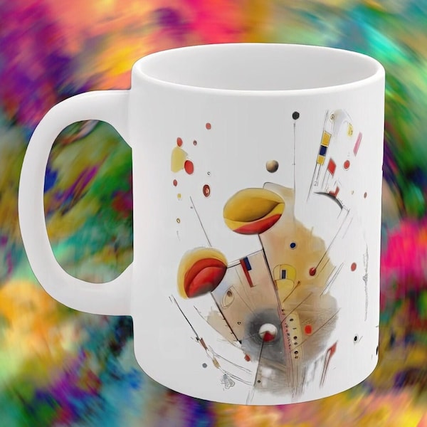 Salvador Dalí Homage Fine Art Ceramic Coffee Mug or Teacup Surrealistic ...