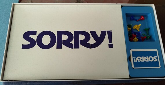 Sorry Board Game Logo SORRY