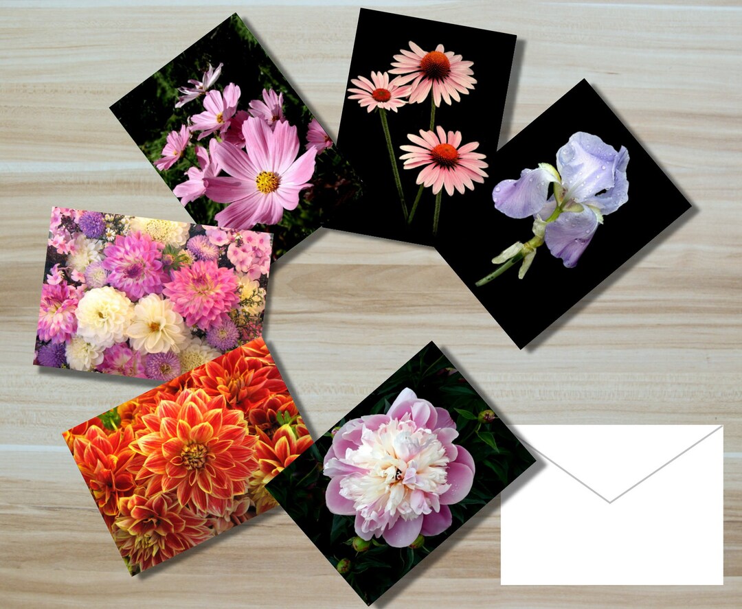 Flower Photo Greeting Cards - Flower Photo Note Cards - Photo Art Cards ...