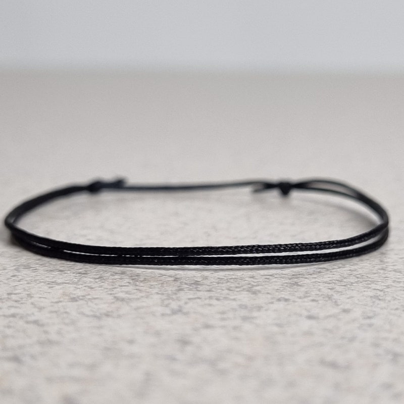Man Bracelets Thin String - Etsy UK