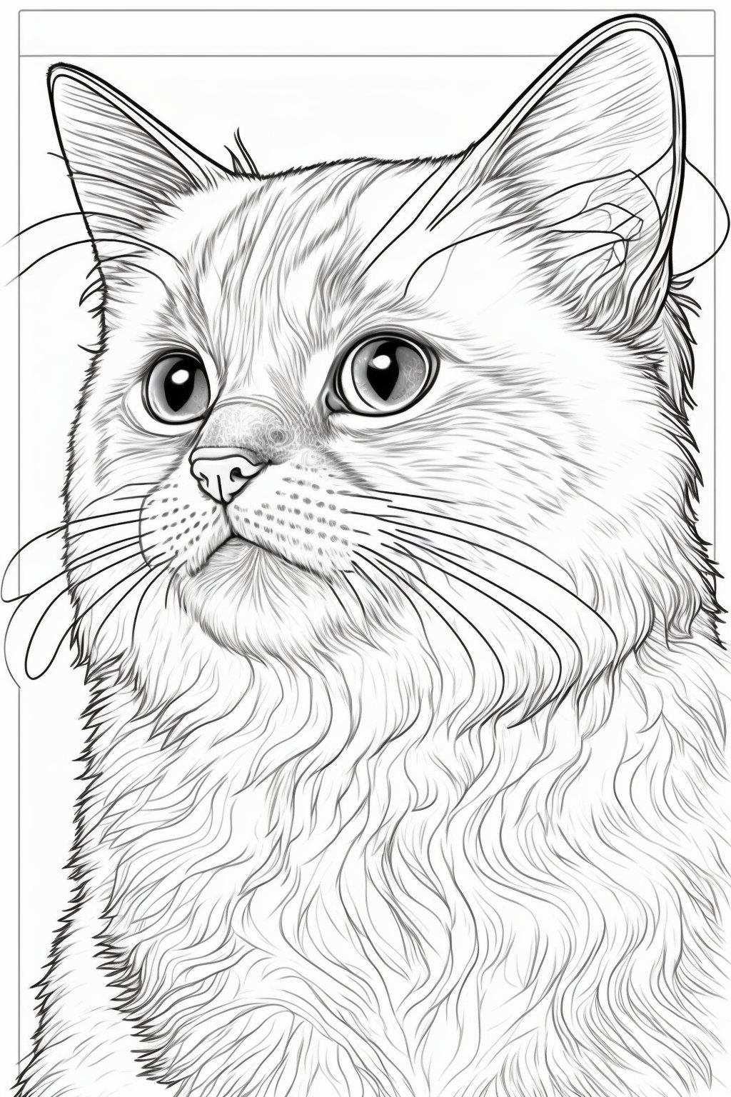 Cat Collection Vol 3 Coloring 25 Pages - Etsy