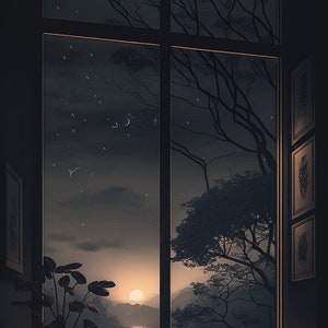 10 Dark Relaxing Wallpaper for Smartphones, INSTANT DOWNLOAD ...