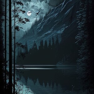 10 Dark Relaxing Wallpaper for Smartphones, INSTANT DOWNLOAD ...