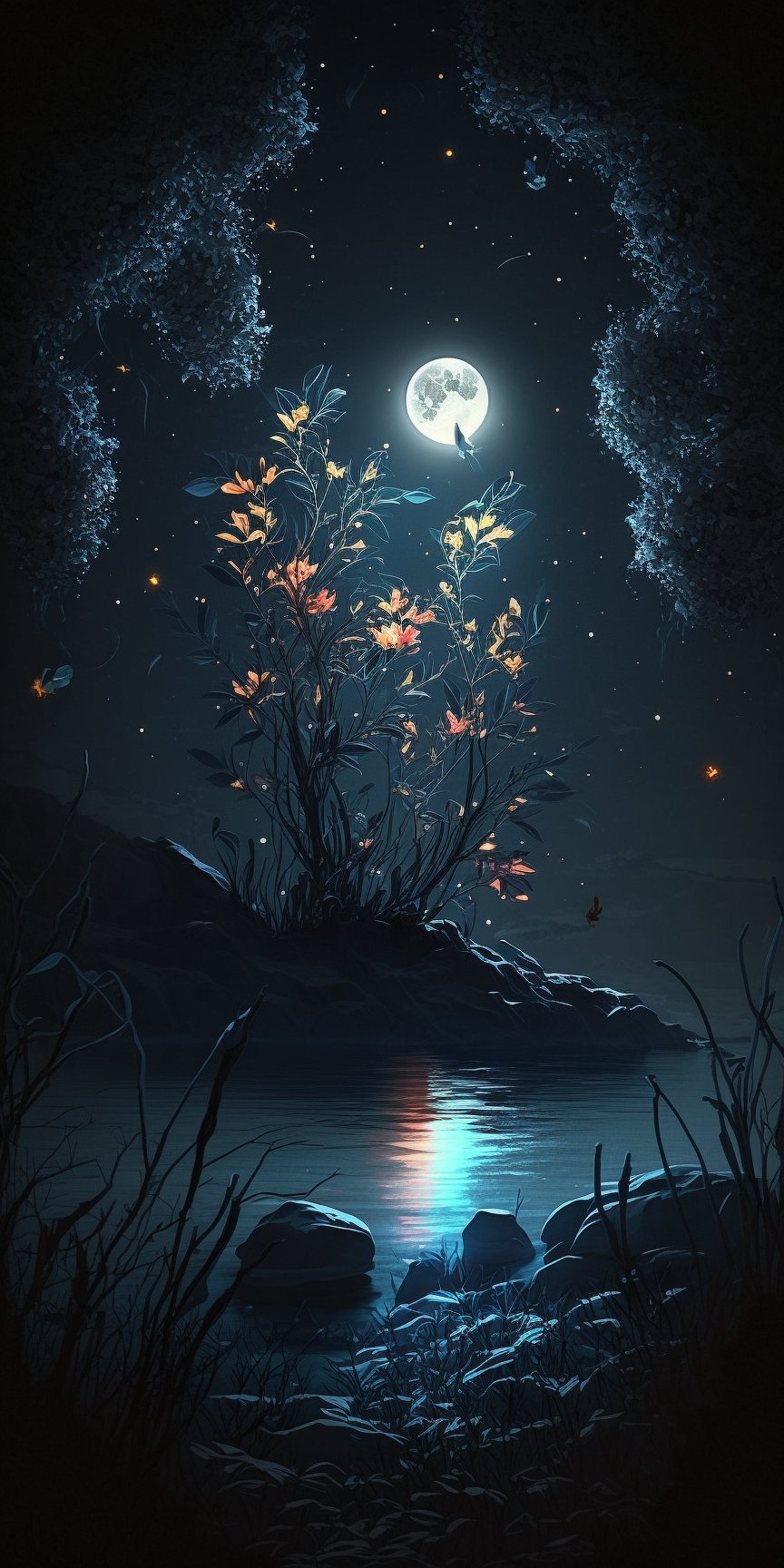 10 Dark Relaxing Wallpaper for Smartphones, INSTANT DOWNLOAD ...