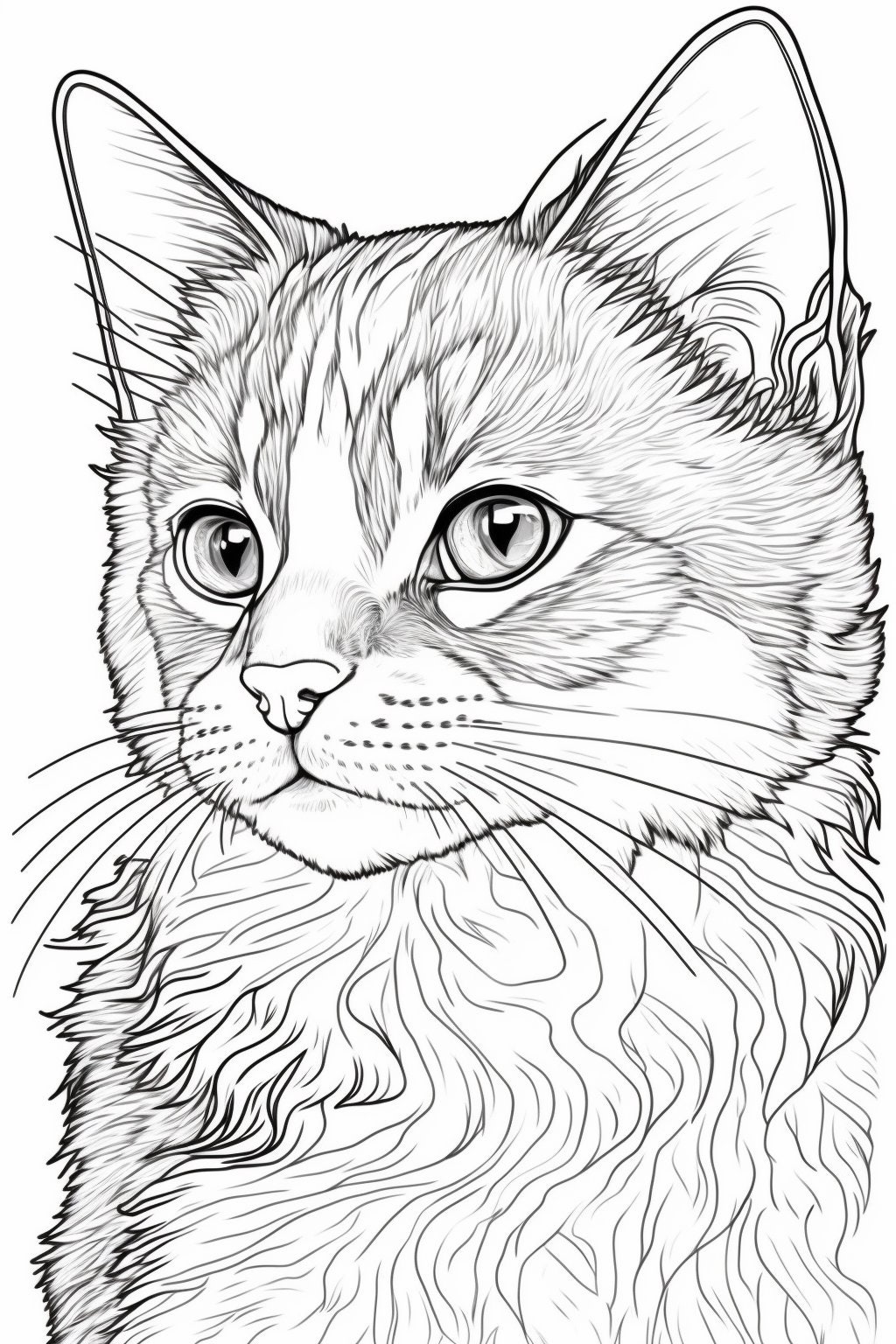 Cat Collection Vol 3 Coloring 25 Pages - Etsy