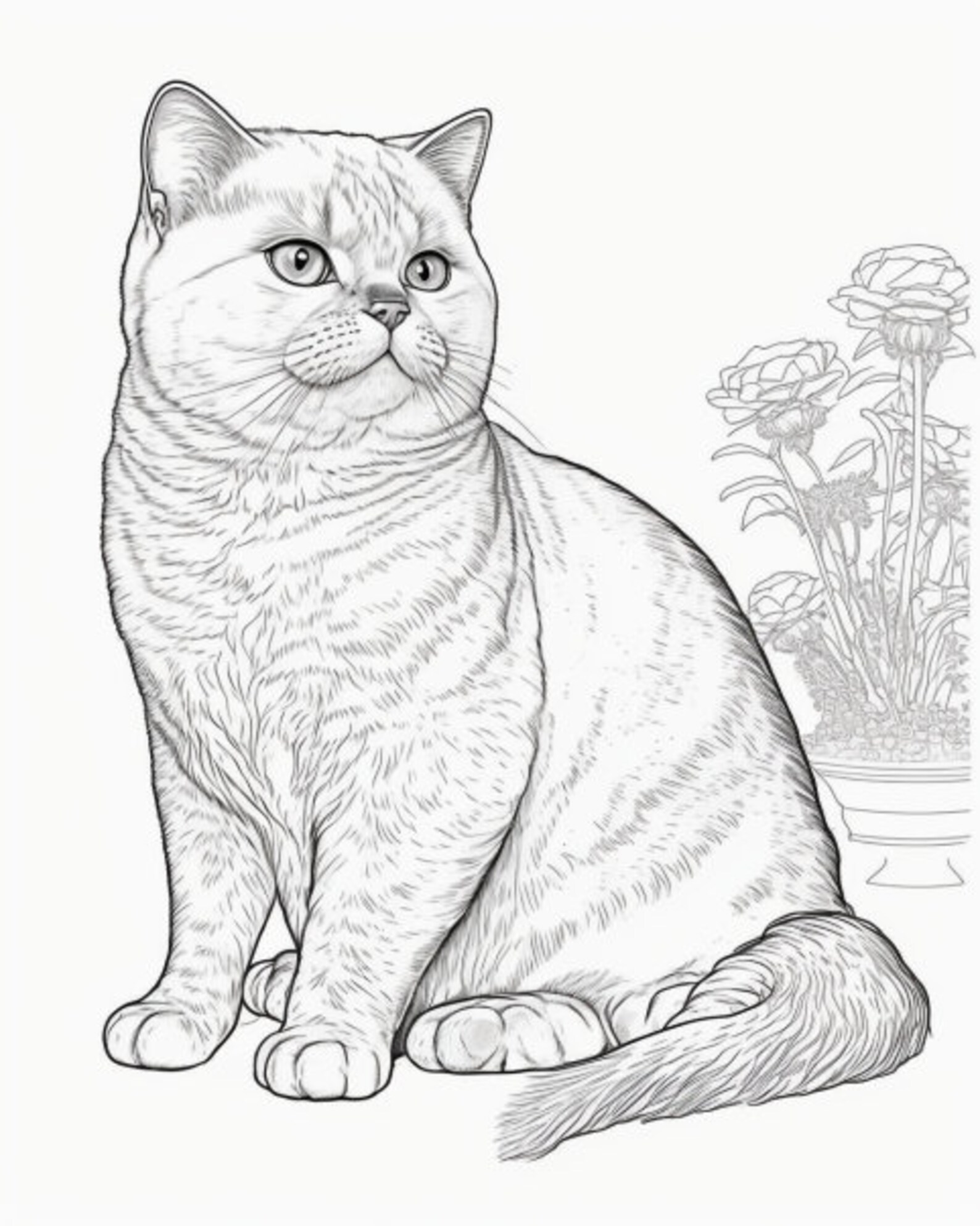 Cat Collection Vol 1 Coloring 25 Pages - Etsy