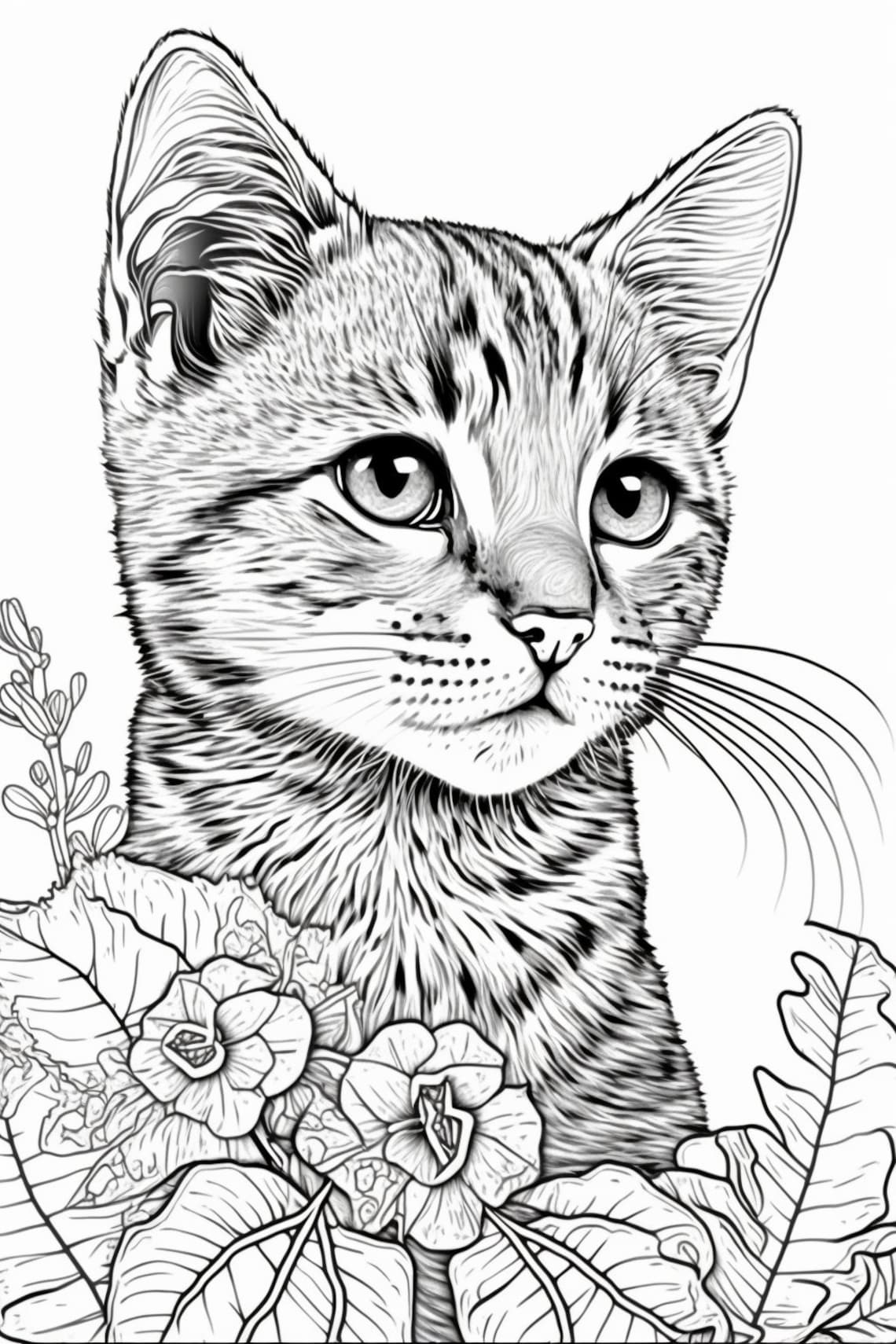 Cat Collection Vol 3 Coloring 25 Pages - Etsy