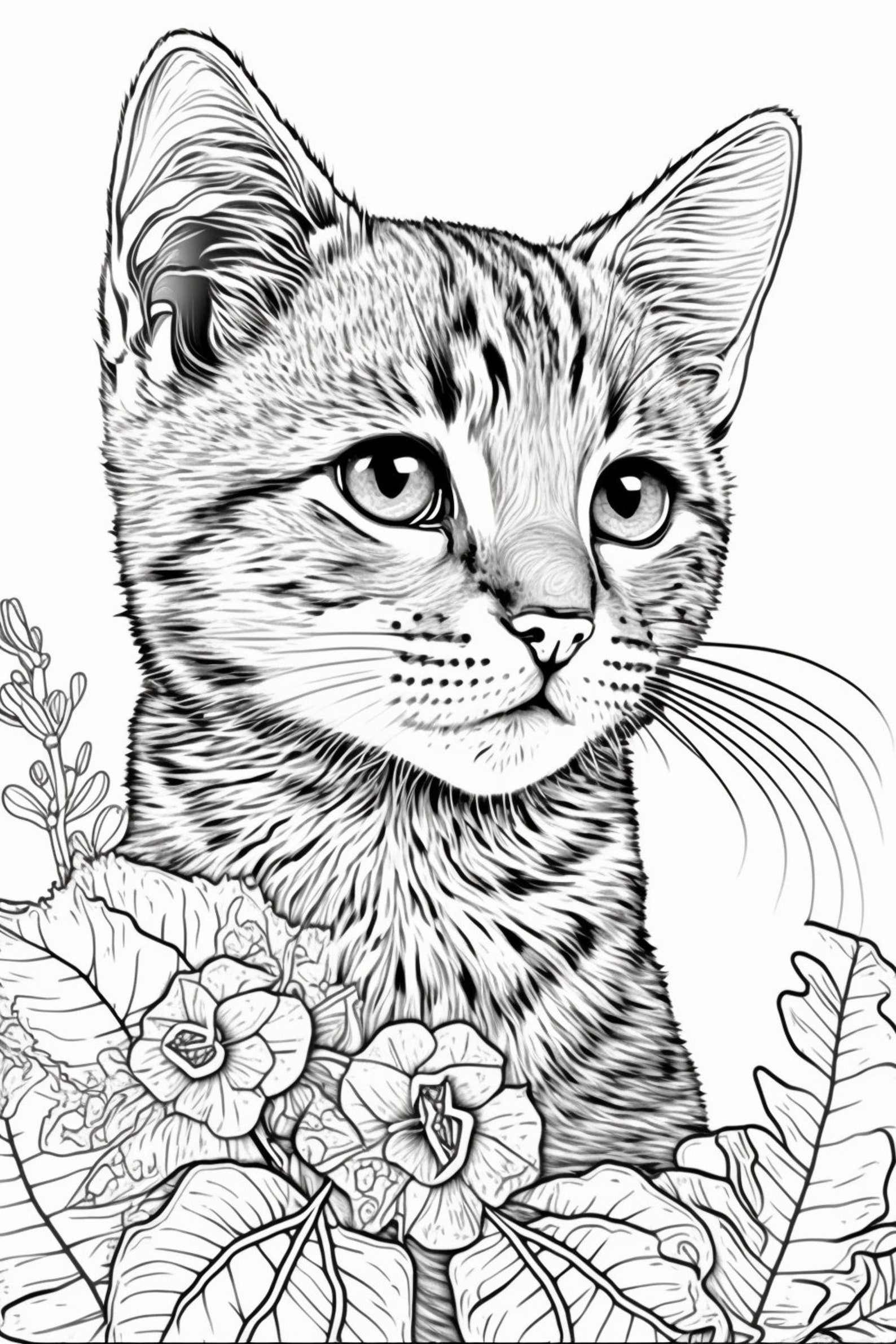 Cat Collection Vol 3 Coloring 25 Pages - Etsy