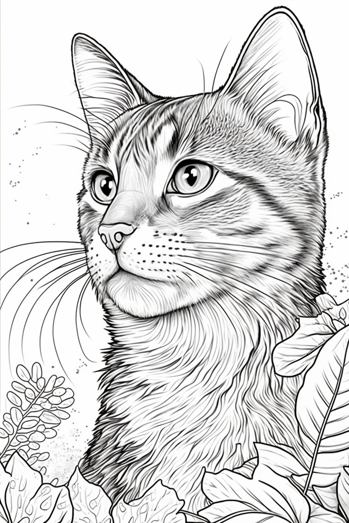 Cat Collection Vol 3 Coloring 25 Pages - Etsy