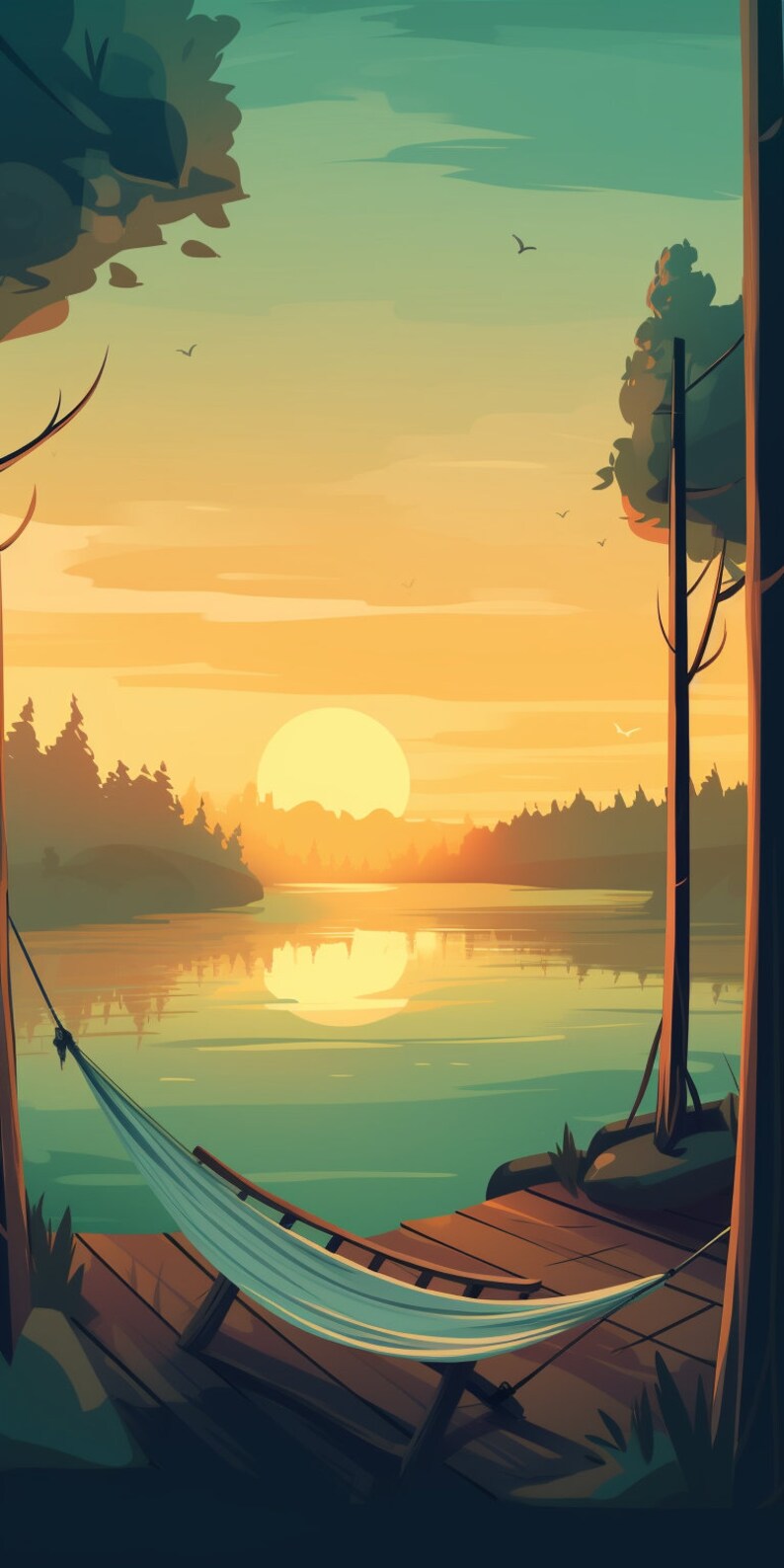 8 Relaxing Wallpaper for Smartphones, INSTANT DOWNLOAD, Screensaver ...