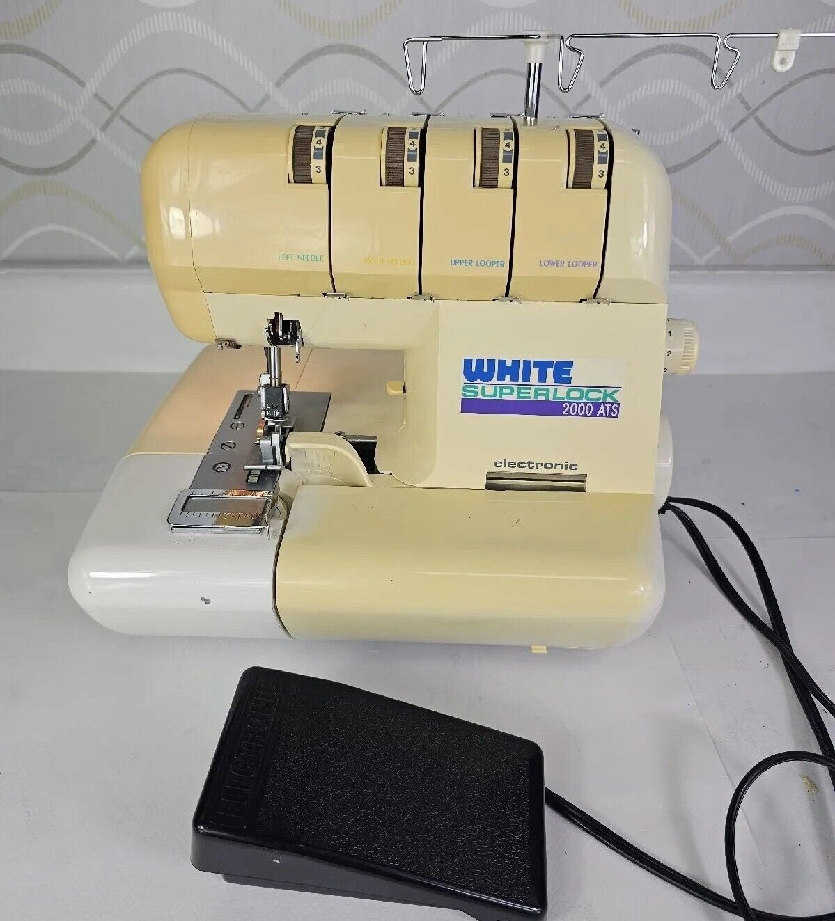 White Serger Machines