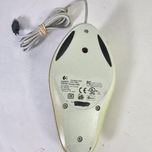 Logitech T-BB14 Trackball Red Marble Mouse USB Ambidextrous 804347-0000 ...