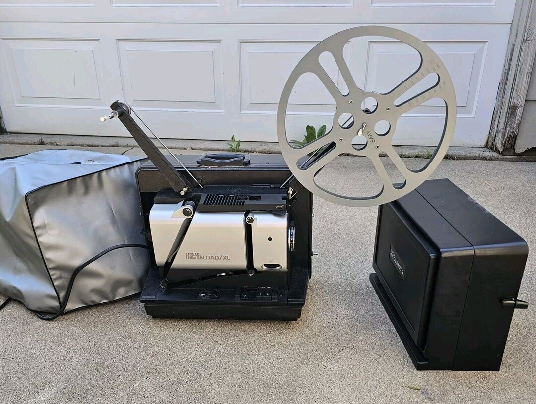 Vintage Singer Telex Instaload XL 16MM Projector Working - Etsy