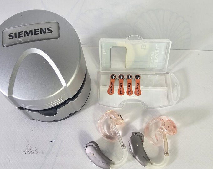 Siemens Hearing Aids Motion Left & Right Tested (read) - Etsy