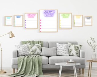 Printable Weekly Planer - Etsy