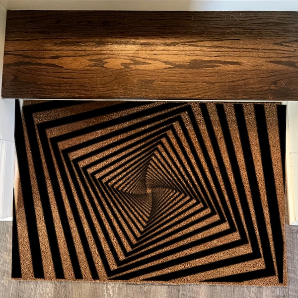 Hole in Floor Optical Illusion Rug - Etsy