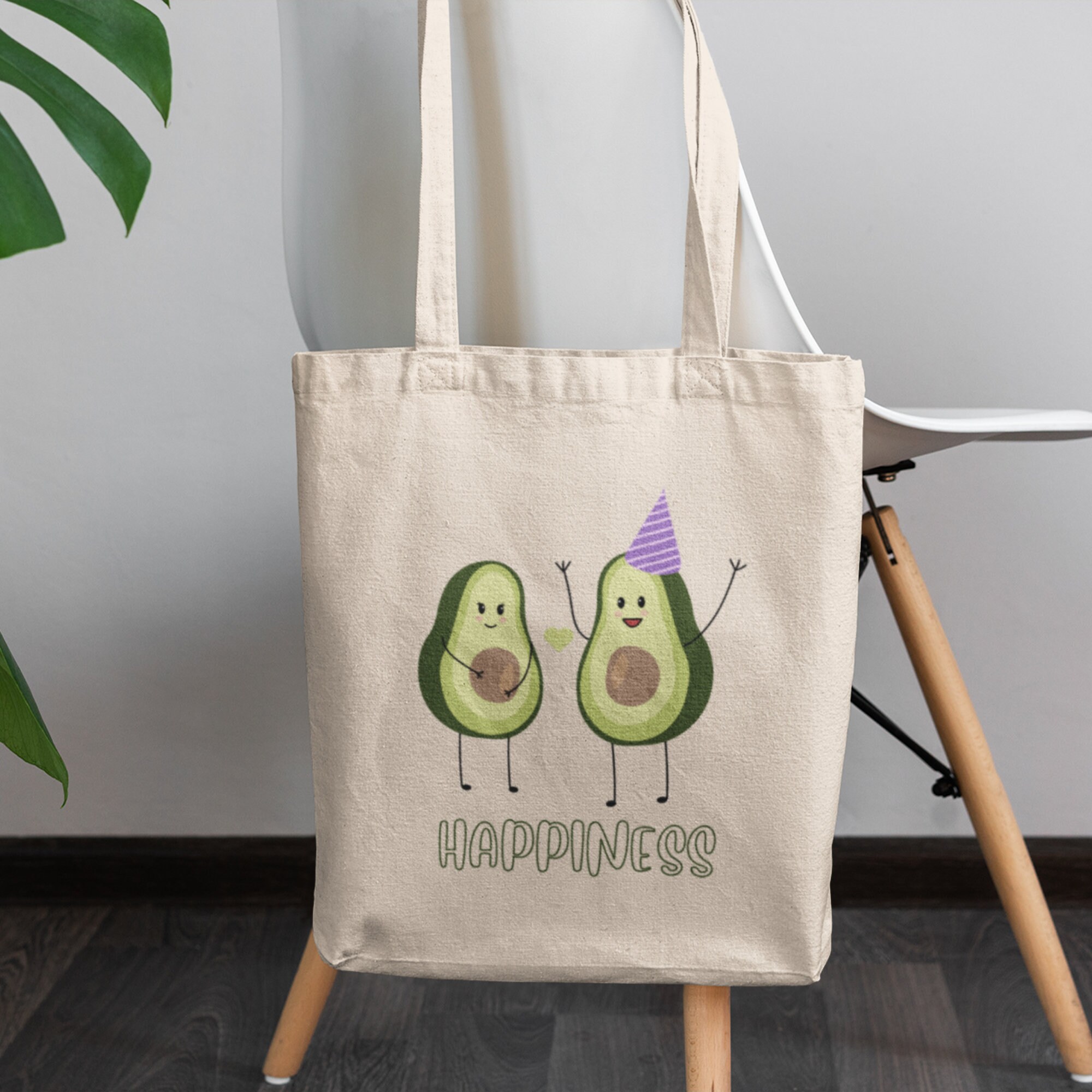 Funny Cute Avocado Handbag, Avocuddle Tote Bag, Fruits Shoulder Bag ...