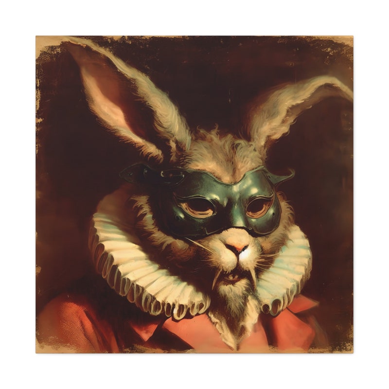 Creepy Rabbit Mask - Etsy