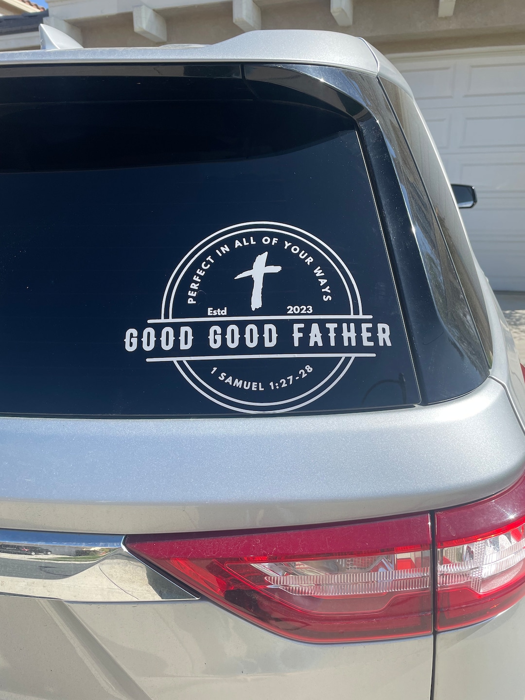 Good Good Father Apparel Logo Car Decal - Etsy