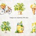 Lemon Watercolor Clipart Bundle Craft Making PNG Clipart - Etsy