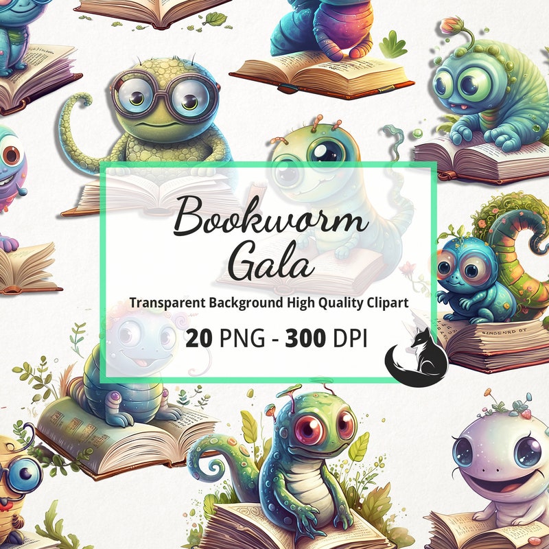 Bookworm Party - Etsy