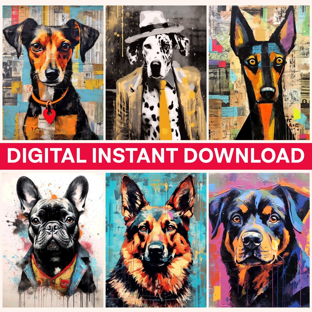 Dog Breeds Png Bundle, Dogs Clip Art, Dog Art Png, Dalmatian Png ...