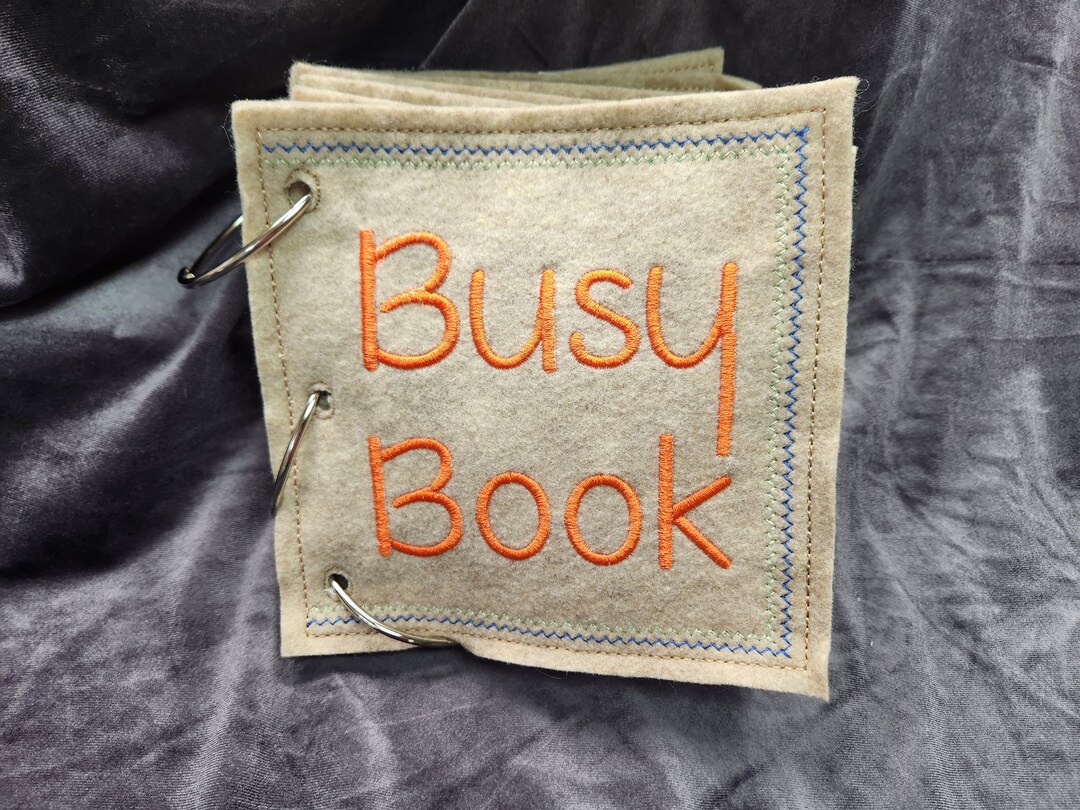 Felt Activity Quiet Book - Etsy
