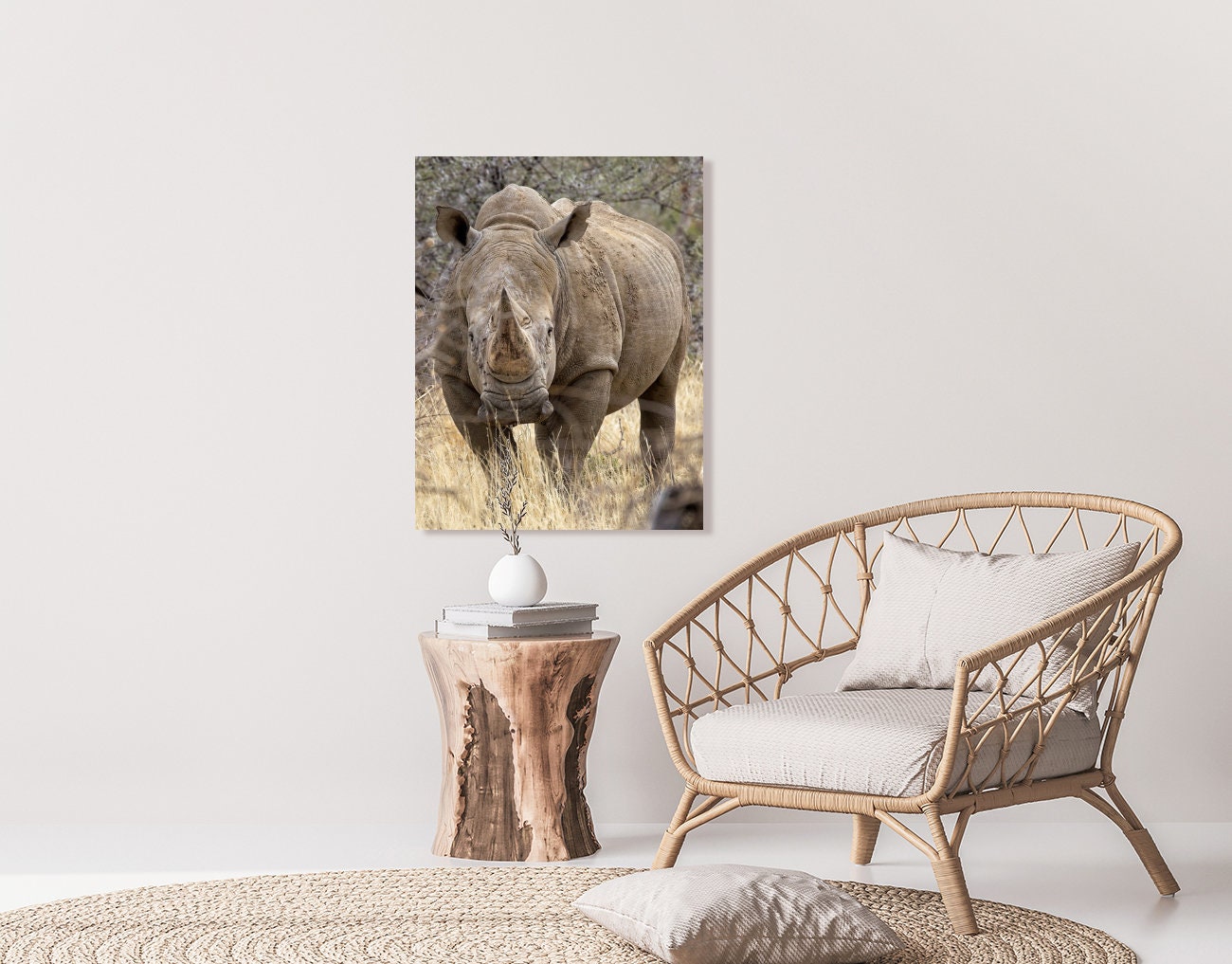 Rhinoceros, Wall Art Print, African Animal Picture - Etsy