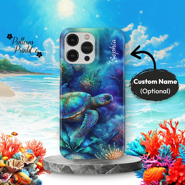 Turtle Phone Case - Etsy