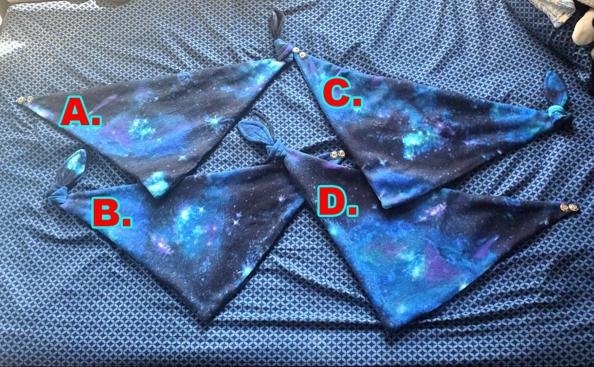 Galaxy Fursuit Bandana WITH POCKET - Etsy