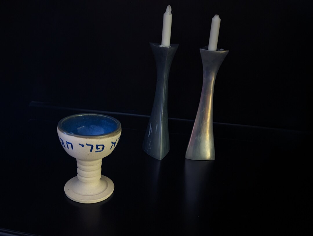 Hand-thrown Kiddush Cup - Etsy