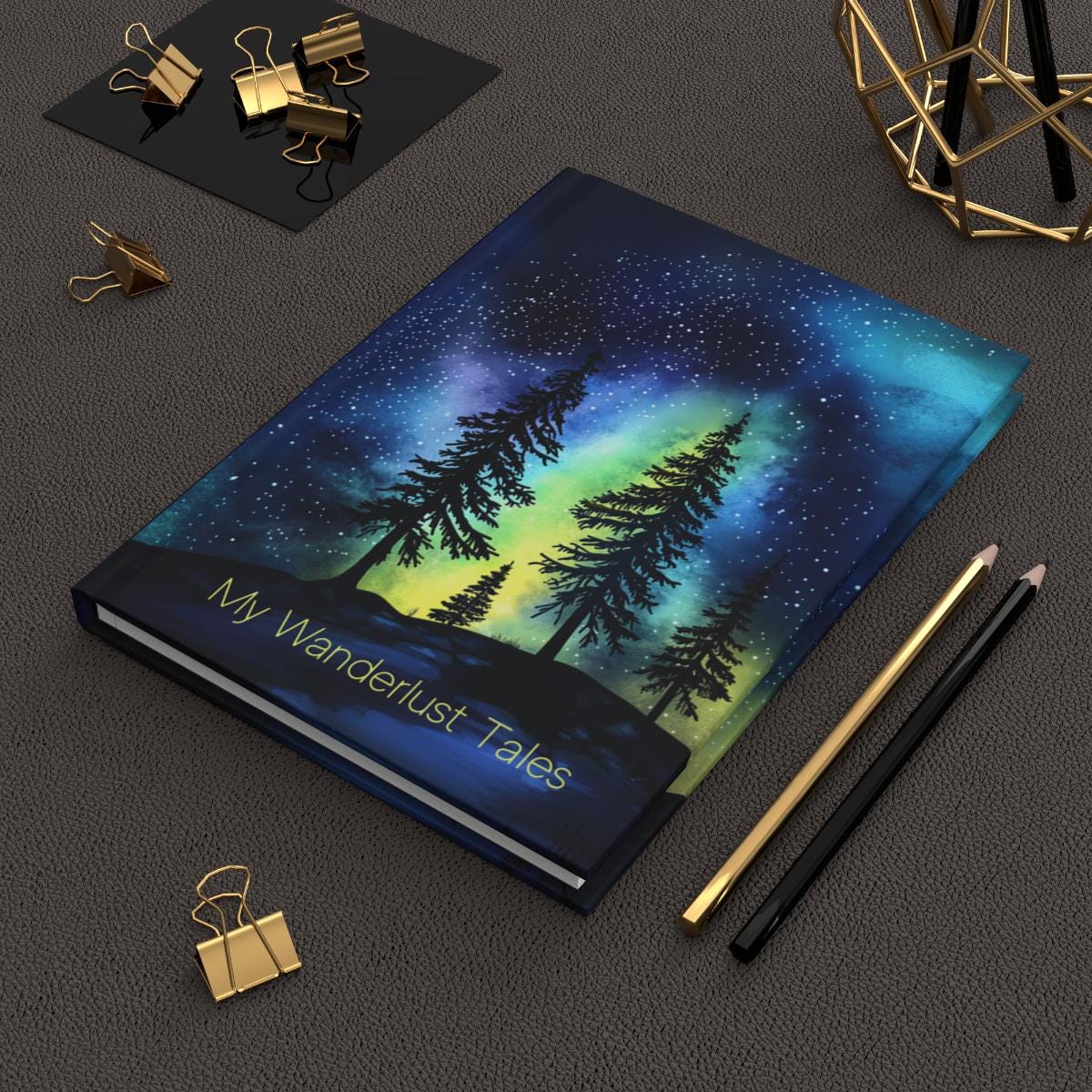 Personalized Northern Lights Journal | Nature Lover Aurora Borealis ...