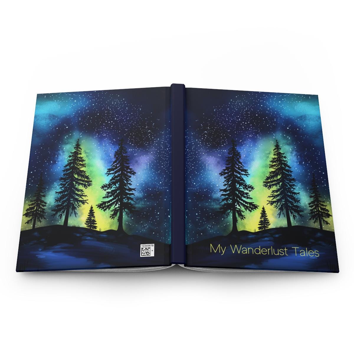 Personalized Northern Lights Journal | Nature Lover Aurora Borealis ...