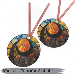 Solar Eclipse 2024 Glass Ornament Gift Total Eclipse Ceramic Memento ...