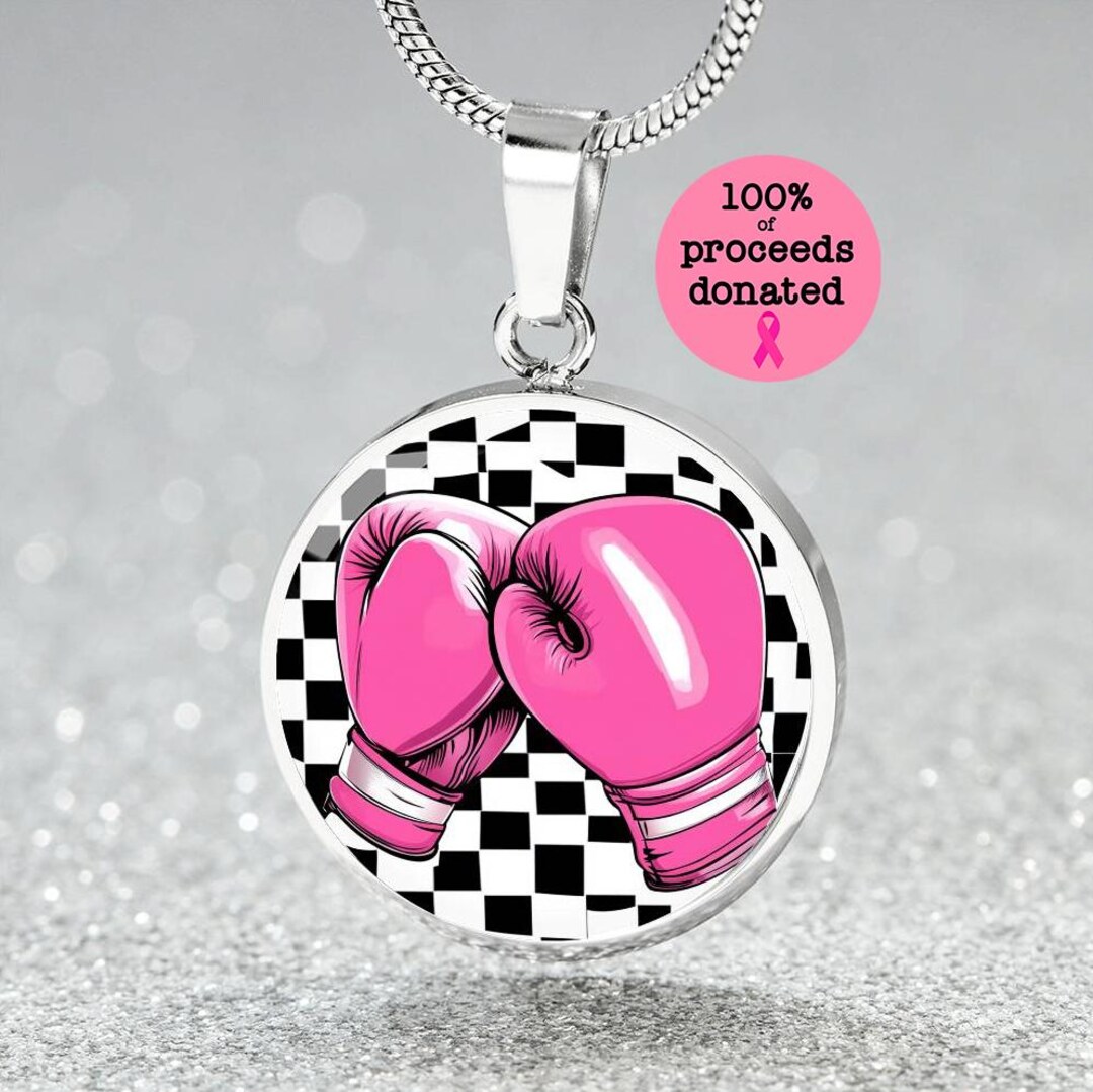 Personalized Breast Cancer Awareness Gift | Engraved Cancer Support ...