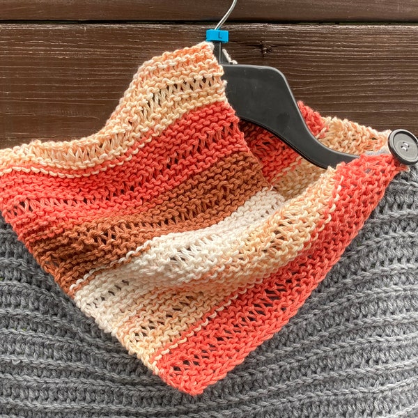 Knit Button Cowl - Etsy